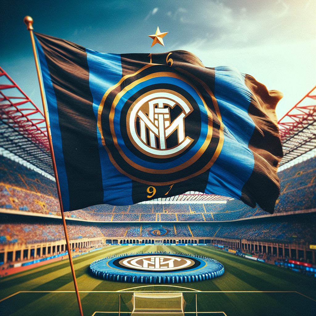 🚩 Bandiera dell’Inter di Milano: storia e significato Bandiere Piu